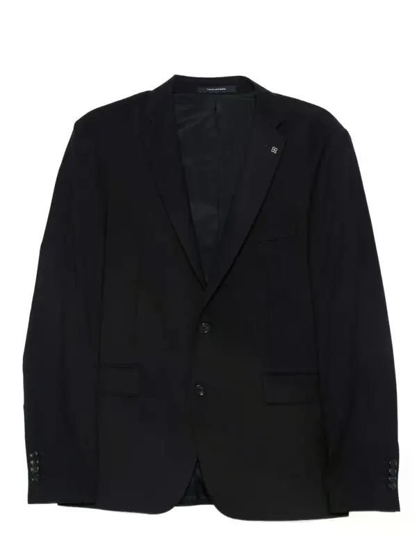 Tagliatore Single-breasted Wool Suit - Blue