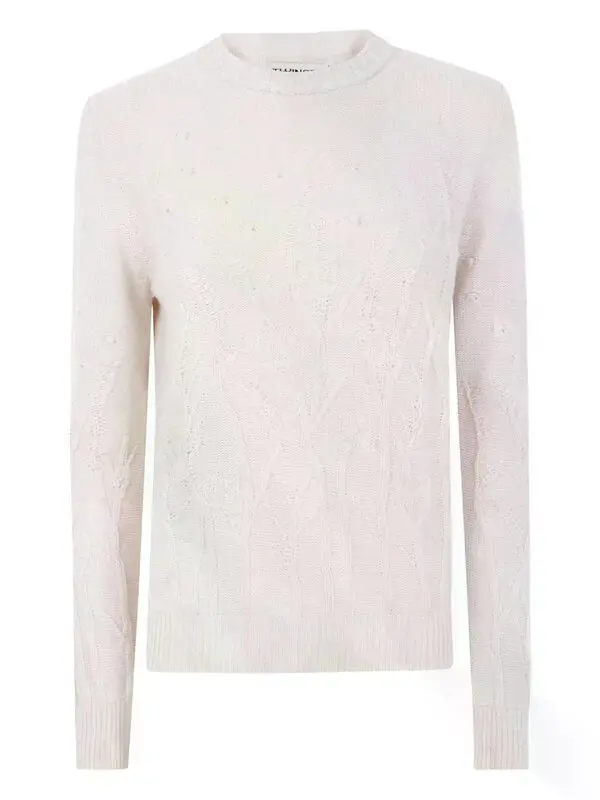 TWINSET Embellished Knit Sweater