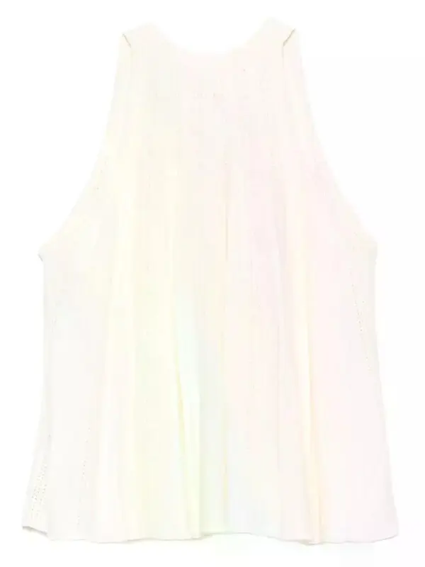 Ba&sh Serres Pleated Halterneck Top - Neutrals