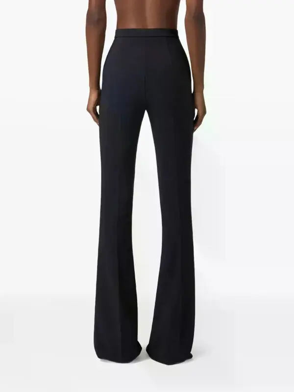 Elisabetta Franchi Zip-front Wide Leg Trousers