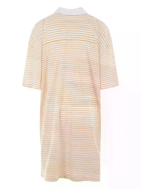 REWARD IF FOUND Striped Midi Shirt Dress