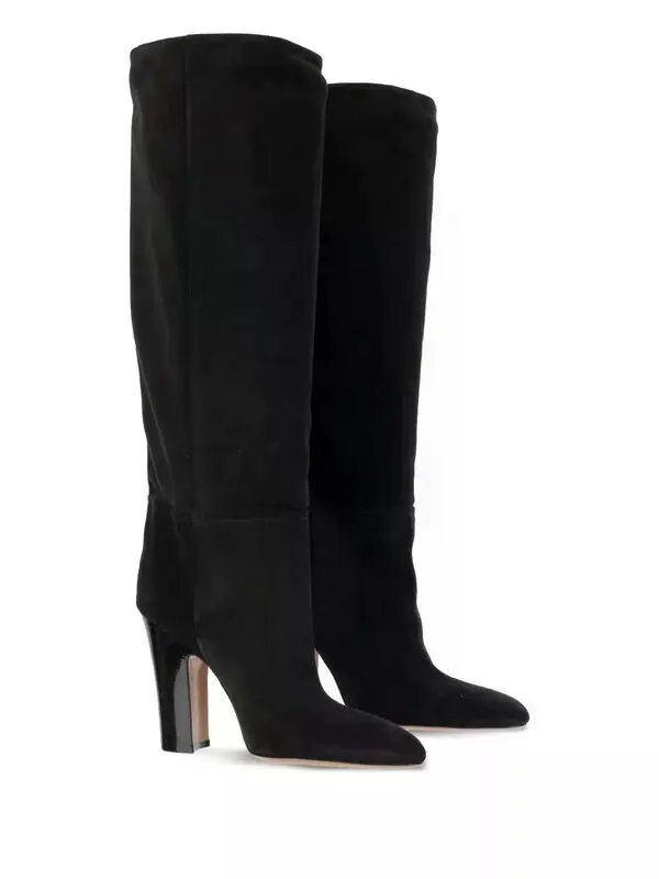 Paris Texas Alizze Suede Knee-high Boots