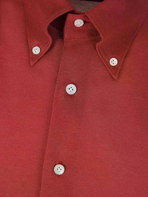 FRAY Button-down Piqué Shirt