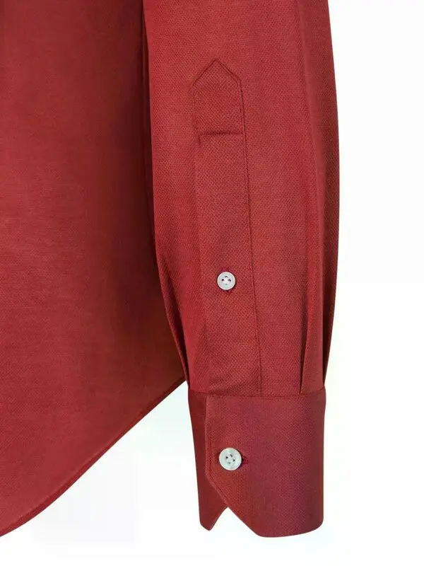 FRAY Button-down Piqué Shirt