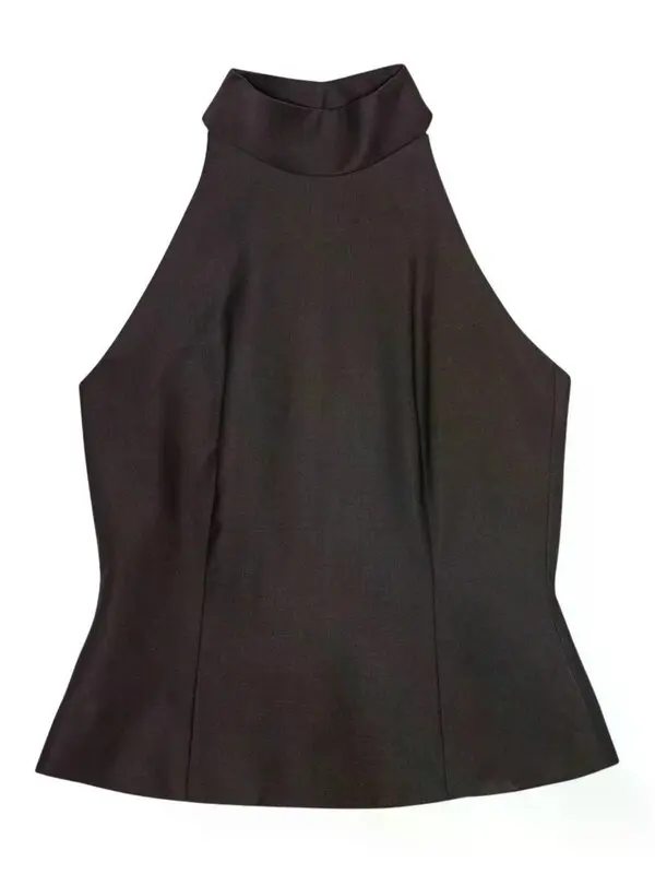 Remain Birger Christensen Halter Neck Button Top