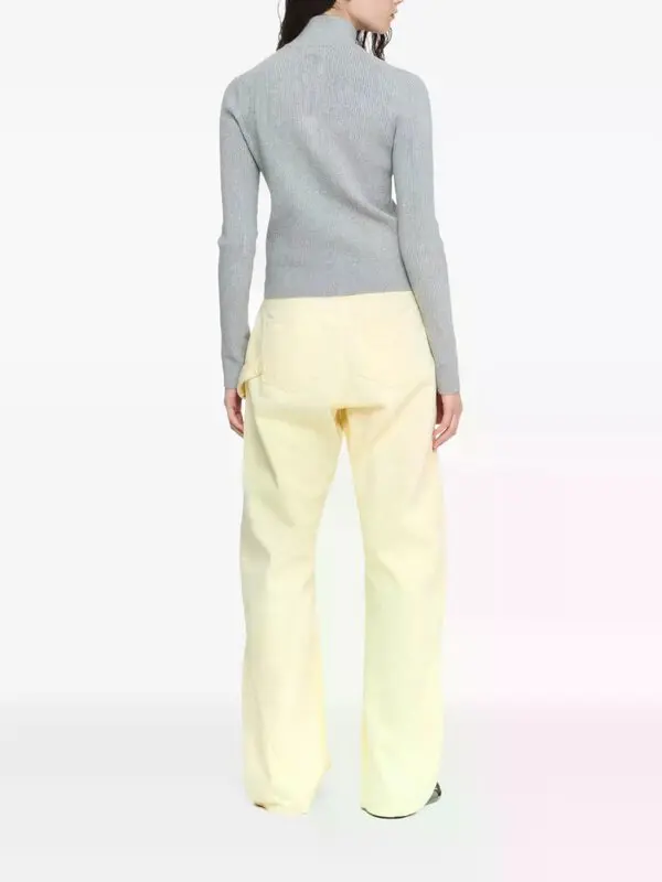 JW Anderson Zip-up Cardigan - Grey