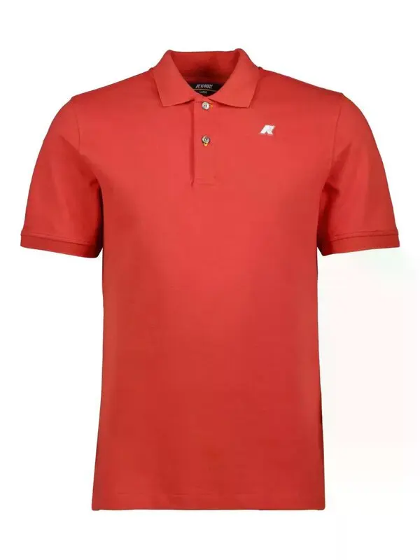 K-WAY Piqué Polo Shirt - Red