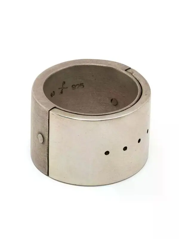 PARTS OF FOUR Sistema 4-hole Ring - Silver