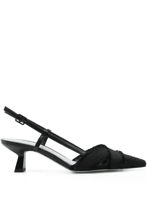 Roberto Festa 45mm Girasol Slingback Pumps - Black