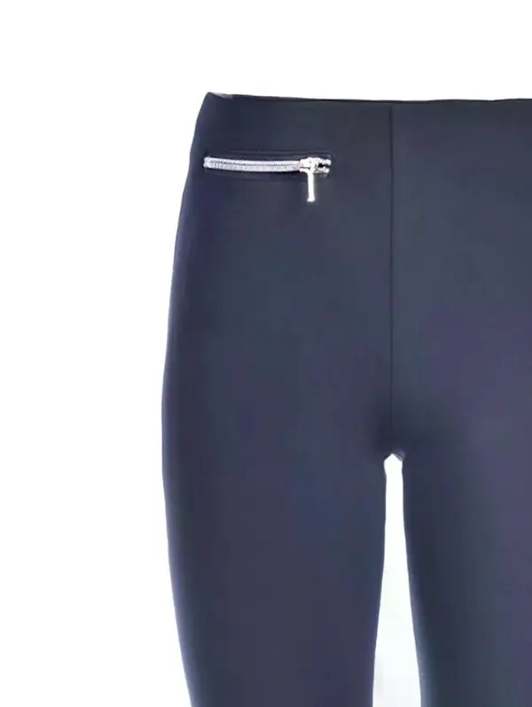 ROBERTA TONINI Embroidered-logo Ski Trousers - Blue