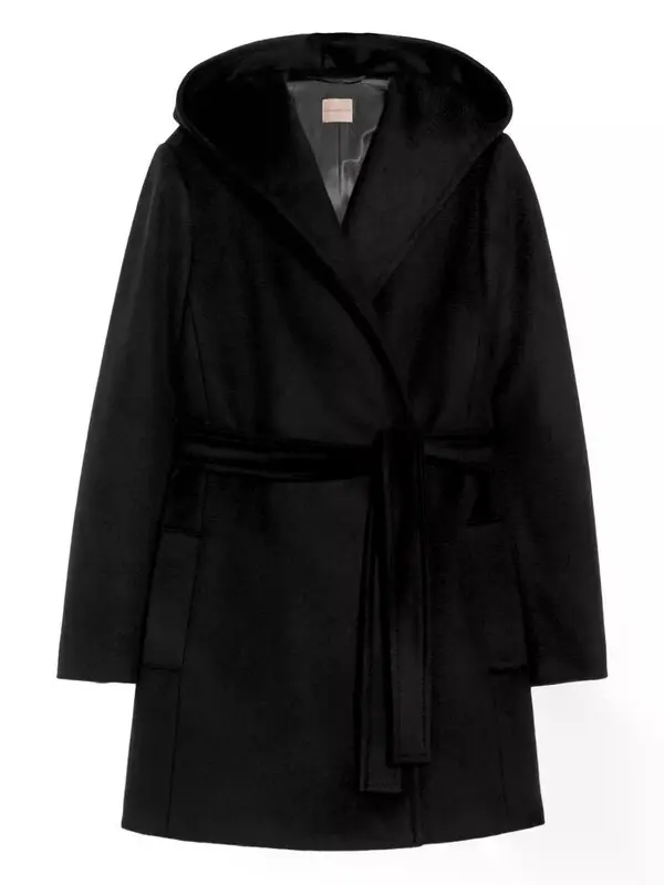 PENNYBLACK Hooded Belted Coat