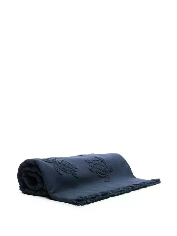 Vilebrequin Turtle Fringed Bath Towel