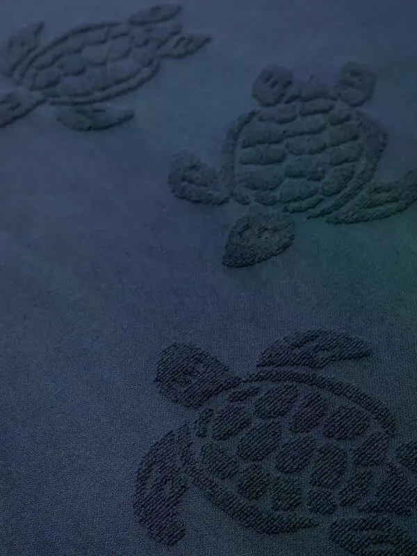 Vilebrequin Turtle Fringed Bath Towel