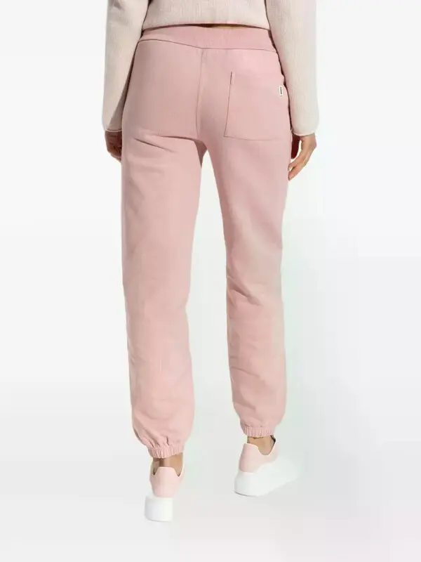 JIL SANDER Cotton Track Pants With Drawstring And Cuffs - Pink