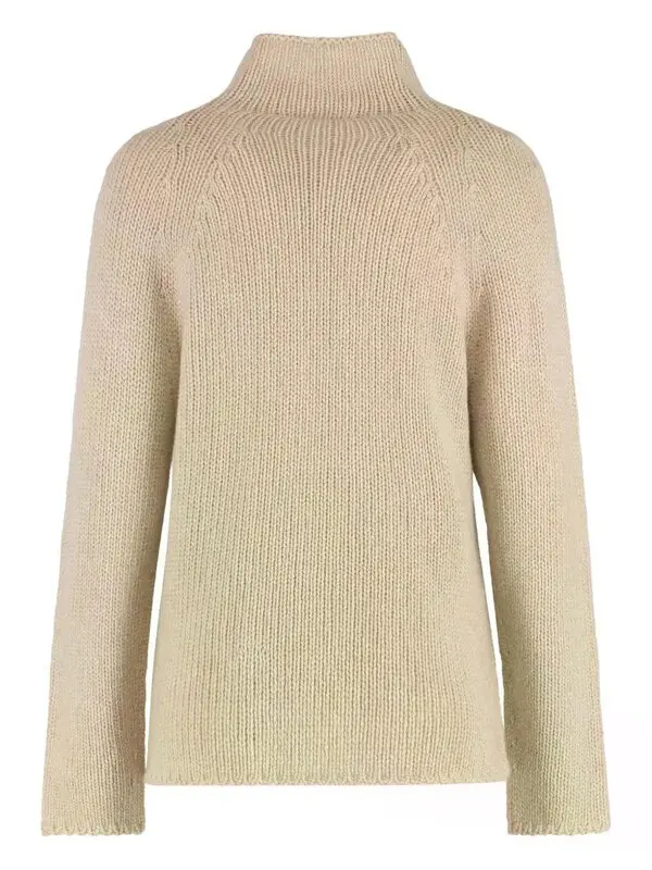 THE (ALPHABET) Turtleneck Cashmere Sweater