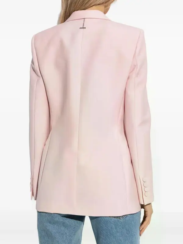 Alexander McQueen Satin-lapel Blazer