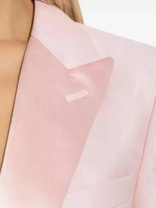 Alexander McQueen Satin-lapel Blazer