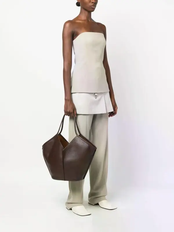 Hereu Callela Leather Tote Bag