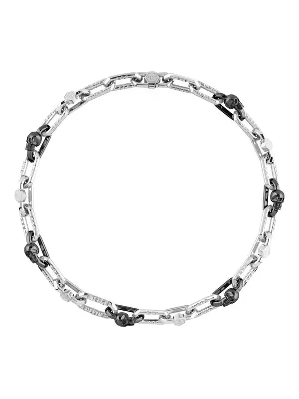 Philipp Plein Cable-link Necklace - Silver