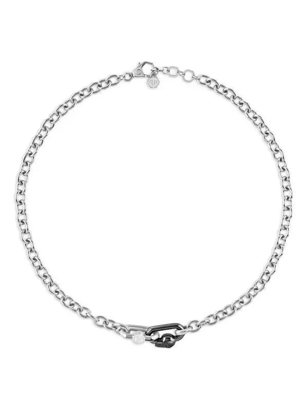 Philipp Plein Chain-link Necklace - Silver