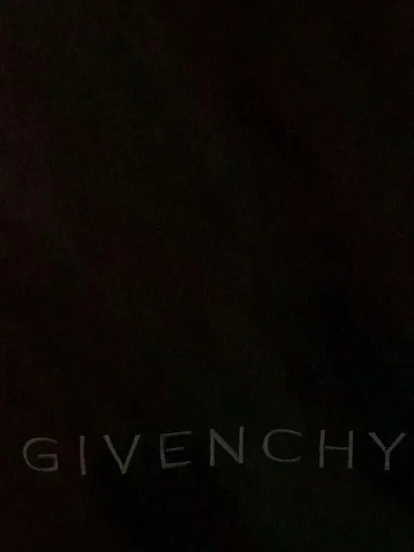 Givenchy Logo-embroidered Wool Scarf - Brown