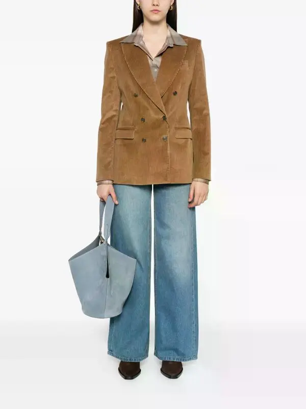 Etro Corduroy Double-breasted Blazer