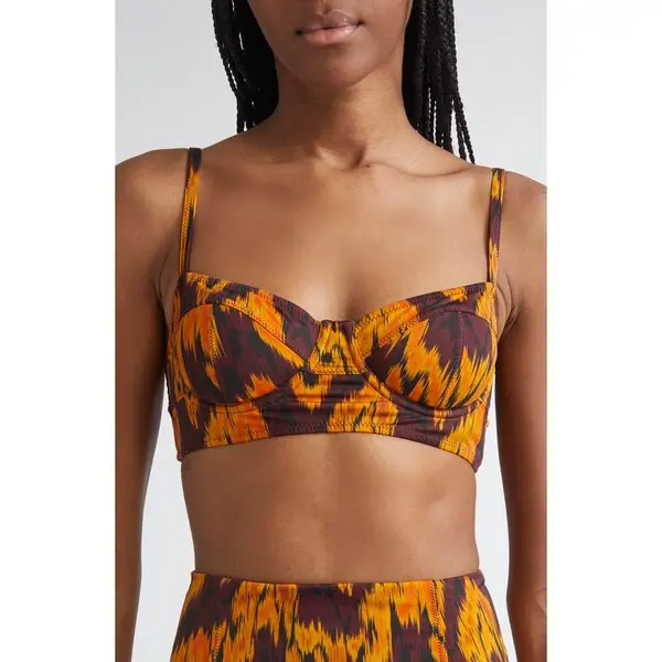 Ulla Johnson Zahara Underwire Bikini Top - Terra