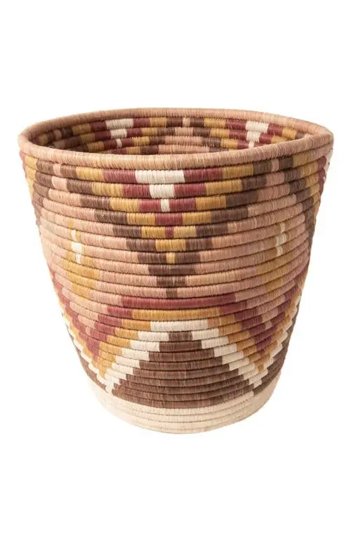 MAADILI COLLECTIVE Diamond Bucket Basket
