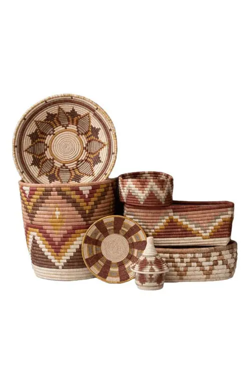 MAADILI COLLECTIVE Diamond Bucket Basket