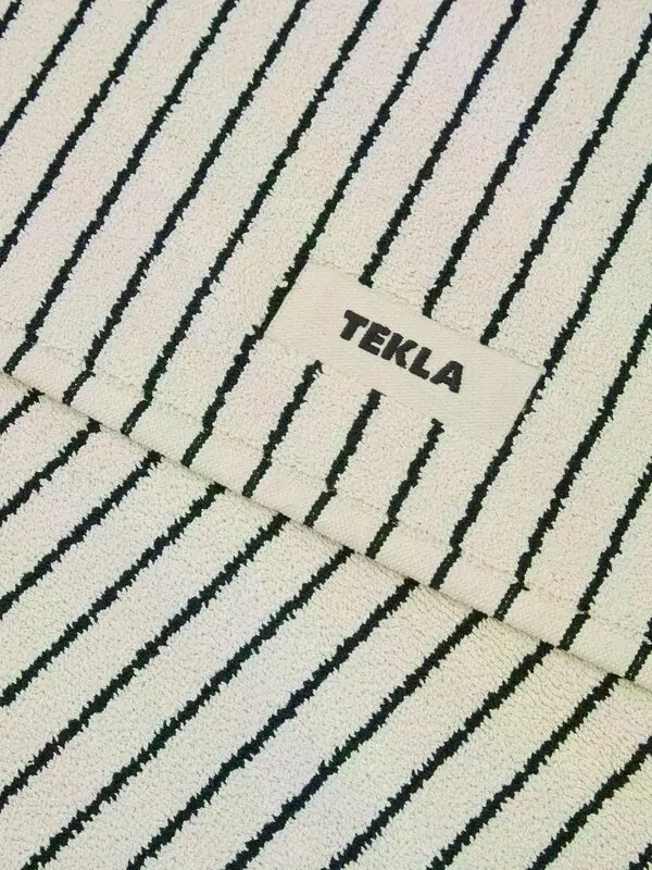 TEKLA Striped Terry Bath Mat