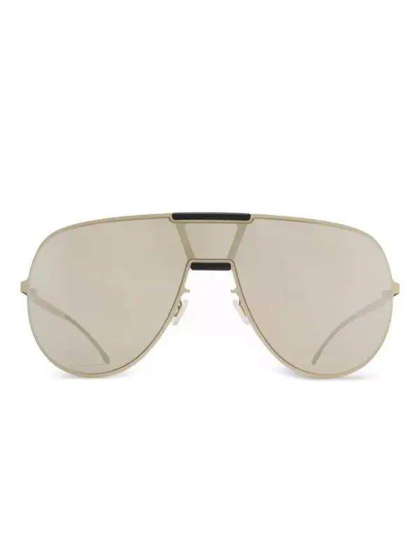 Mykita Metal-frame Mirrored Sunglasses - Neutrals