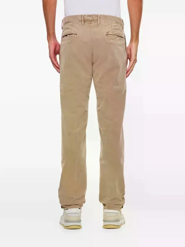 Incotex Button-zip Trousers - Neutrals