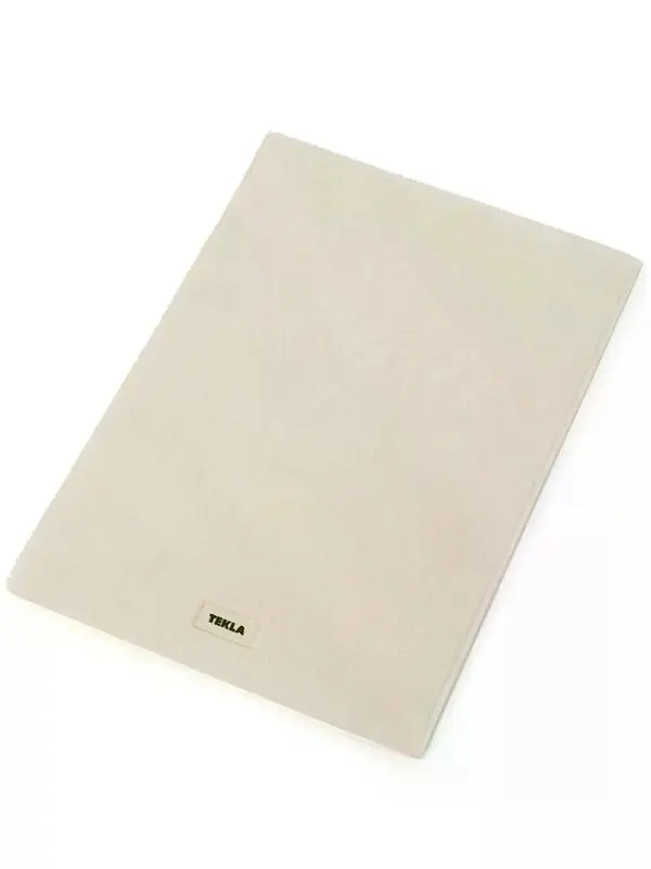 TEKLA Logo-patch Bath Mat - Neutrals