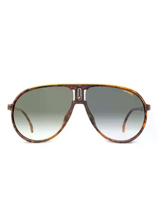 Carrera Eyewear Champion 65/n Pilot-frame Sunglasses - Brown
