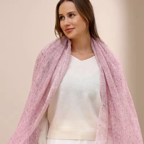 YOUZEY The Alex Lightweight Scarf - Berry