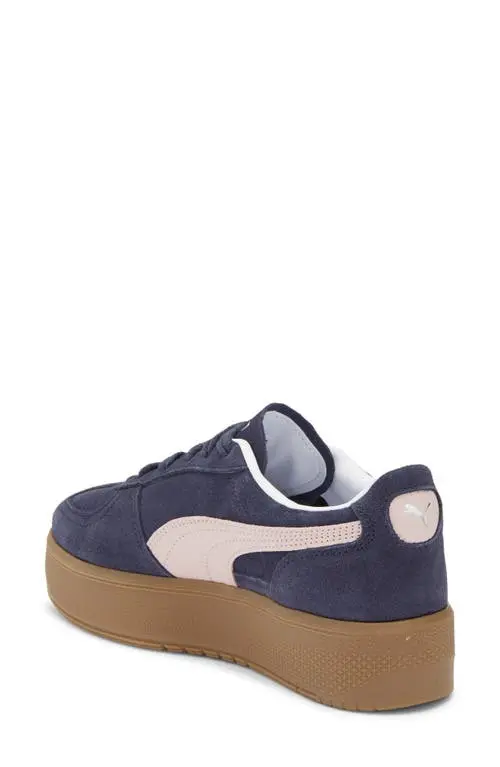 PUMA Palermo Elevata Platform Sneakers - New Navy/mauve Mist