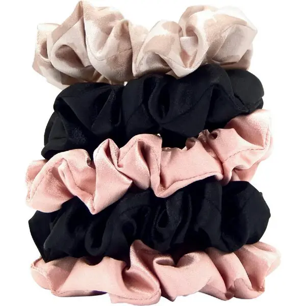 KITSCH Satin Sleep Scrunchies 5-pack - Assorted