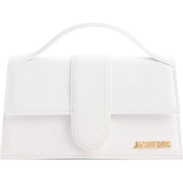 Jacquemus Le Grand Bambino Crossbody Bag - White 100