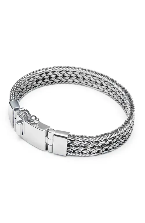 NIALAYA Braided Chain Bracelet
