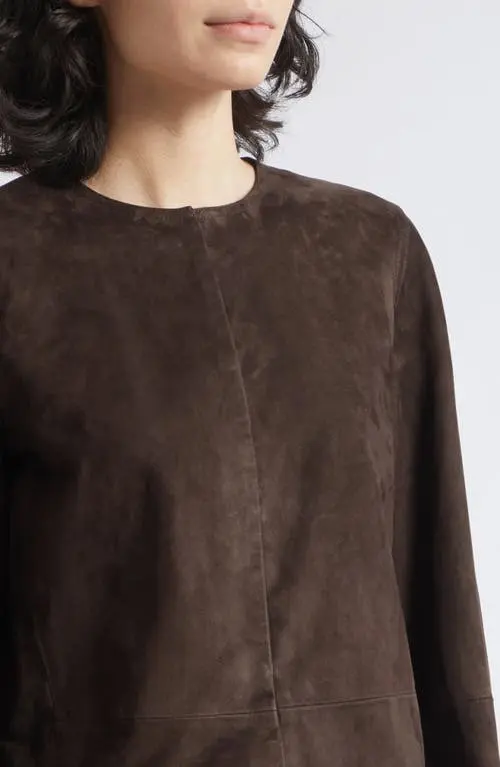 Vince Crop Suede Jacket