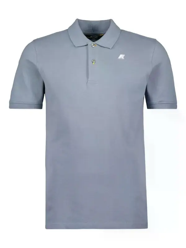 K-WAY Cotton Polo Shirt - Grey