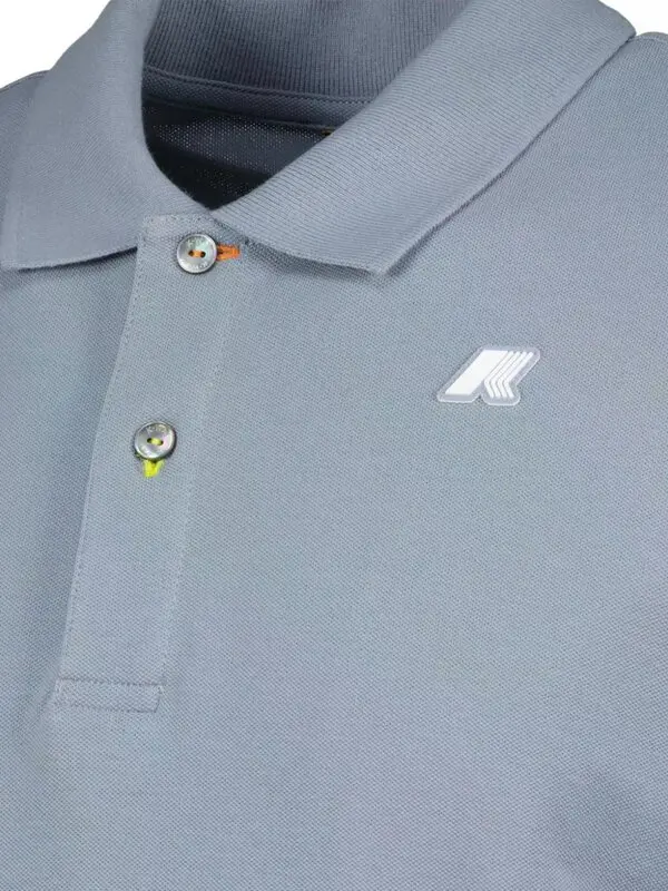 K-WAY Cotton Polo Shirt - Grey