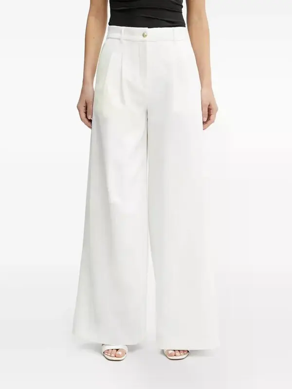 Guess Pleated Wide-leg Trousers