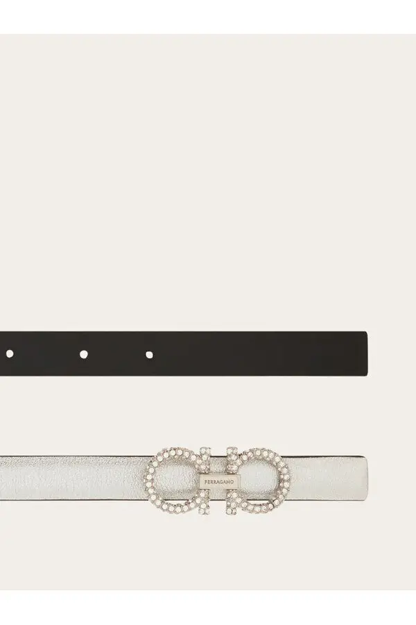 FERRAGAMO Reversible Gancini Belt