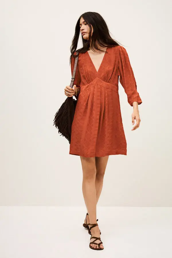 Ba&sh Isilda Mini Dress - Red