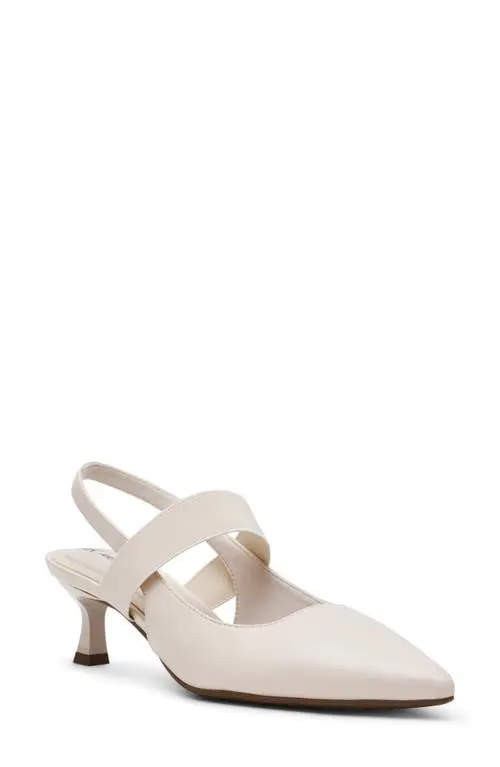 Anne Klein Issia Slingback Pumps - Bone