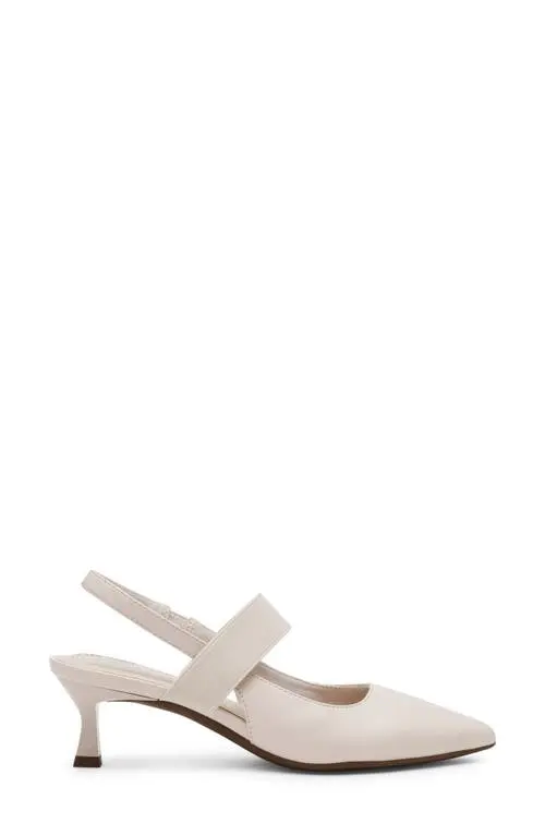 Anne Klein Issia Slingback Pumps - Bone