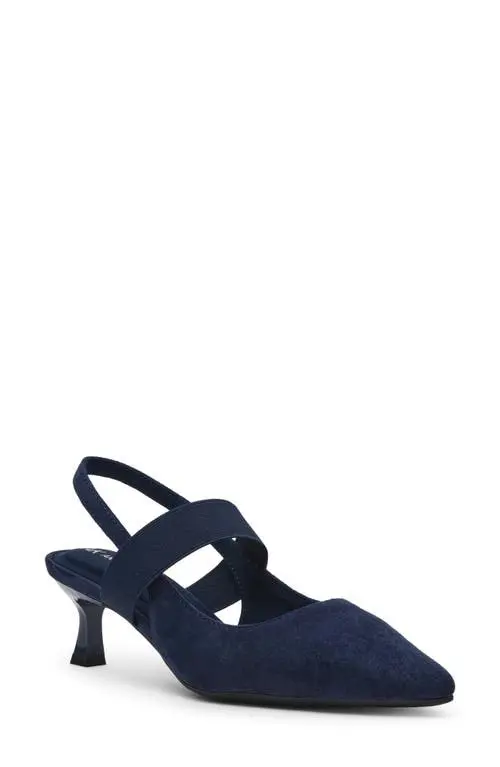 Anne Klein Issia Slingback Pumps - Navy