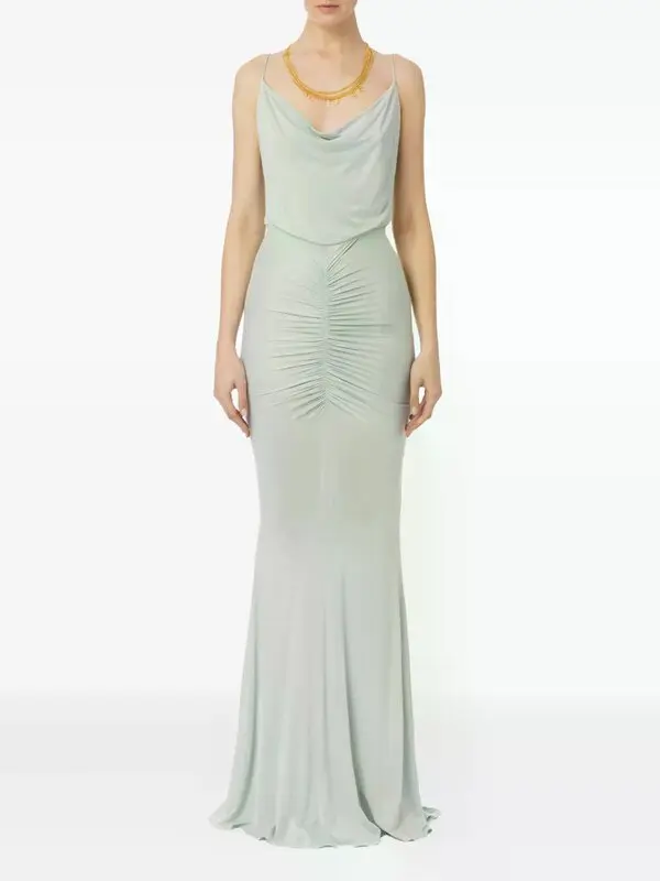 Elisabetta Franchi Cowl-neck Dress