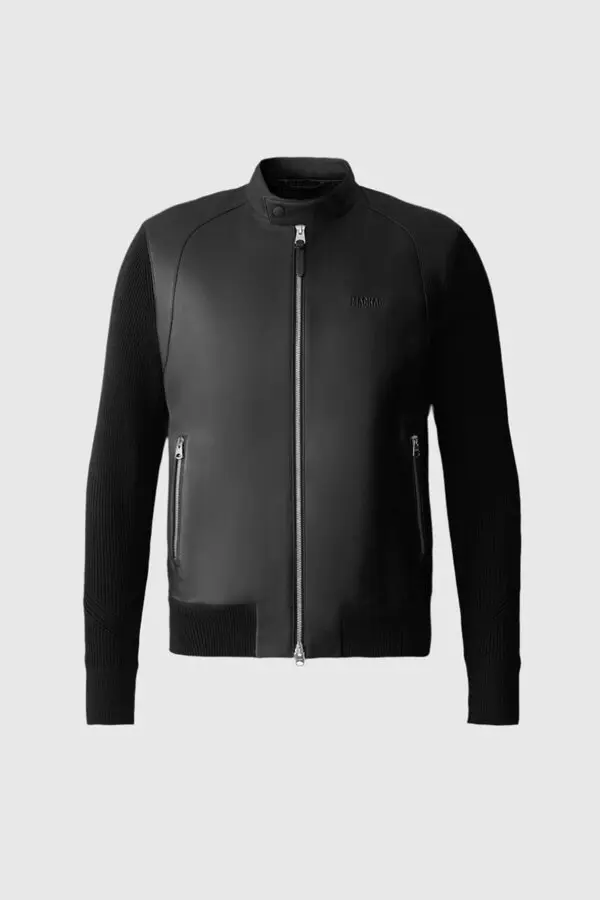 Mackage Dominic-z Mixed Media Jacket - Black